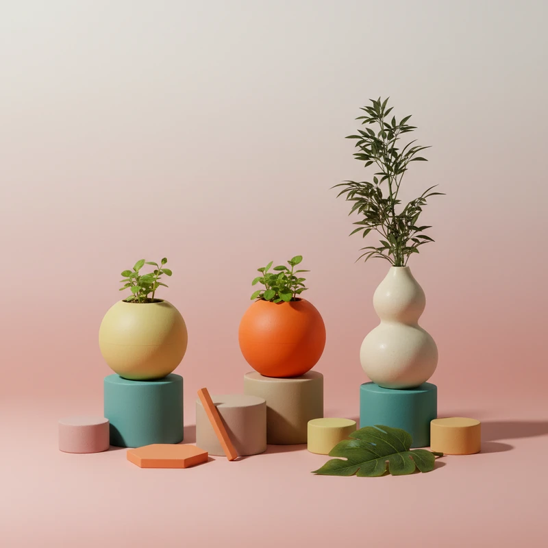 Playful pastel product display | Product Photography Background Scene ...